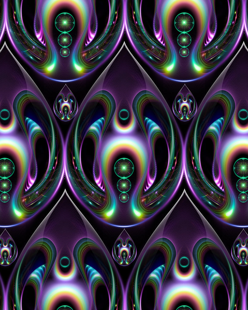 Emergence Psychedelic Art Collection by Samuel Farrand | Tetramode