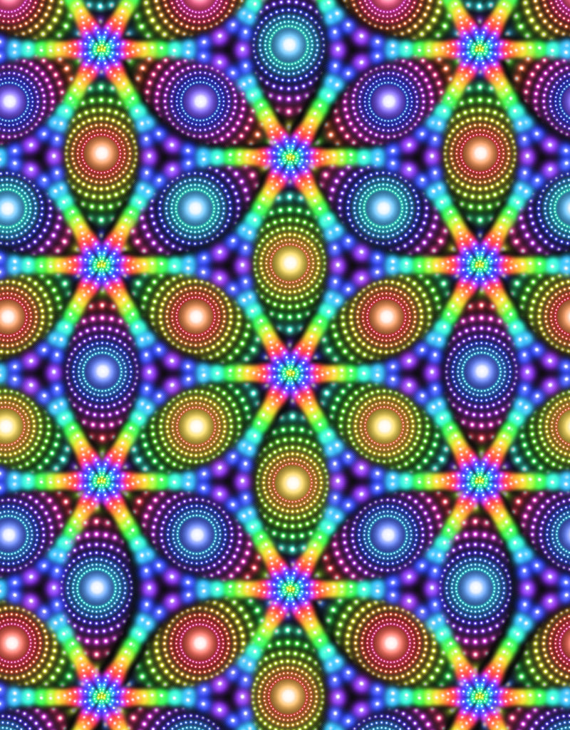 Mirage Psychedelic Art Collection by Samuel Farrand | Tetramode