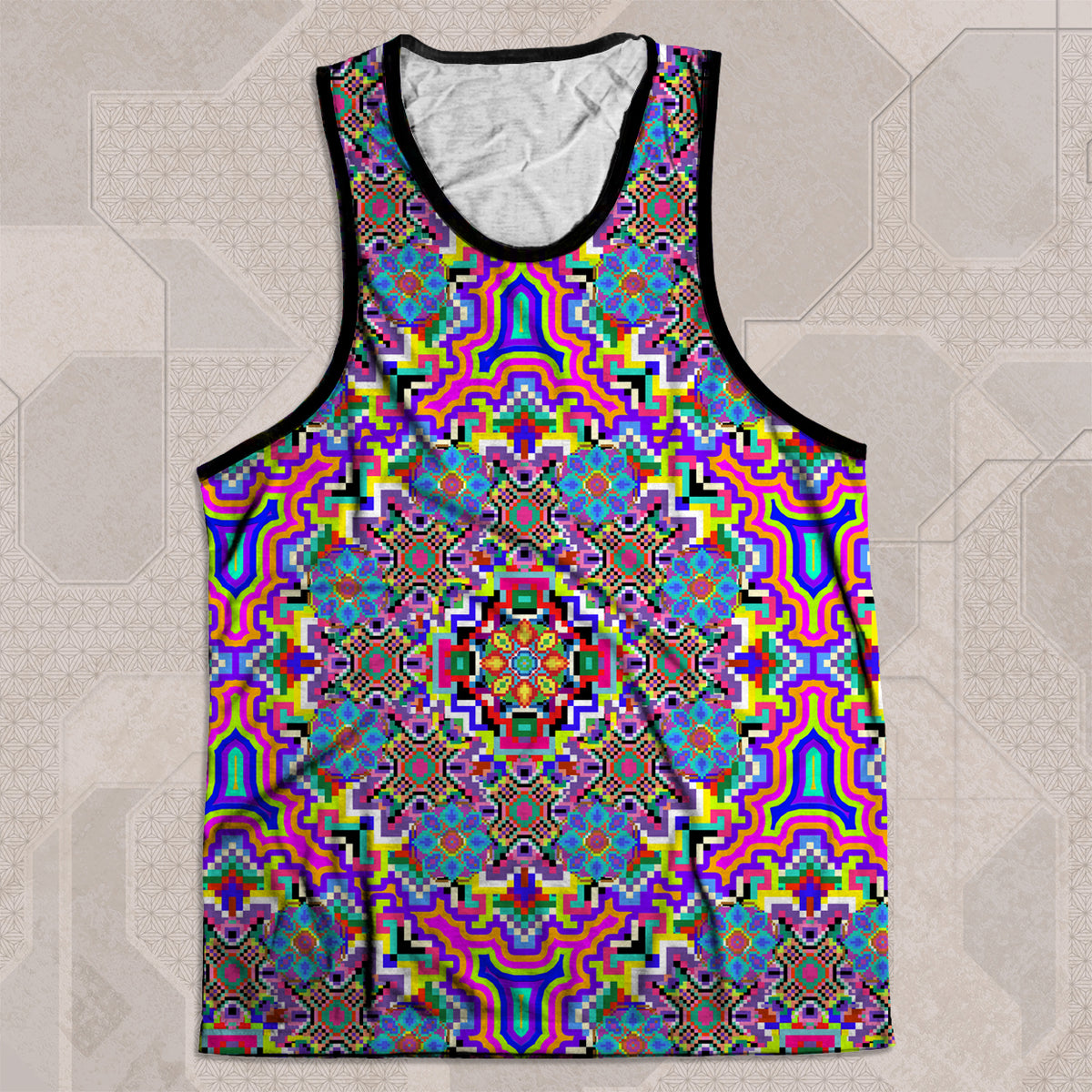 Psychedelic Men's Tank Top | Tetramode