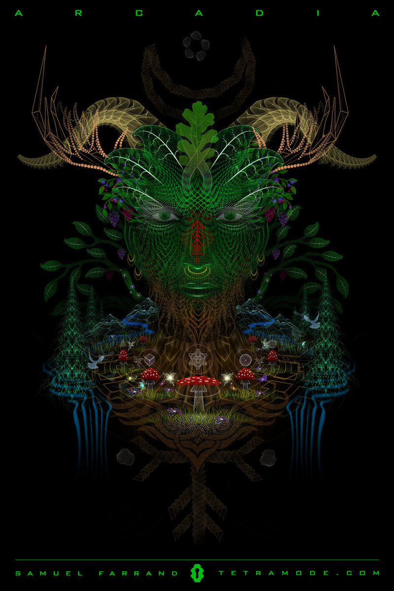 Arcadia Forest Spirit Artwork by Samuel Farrand