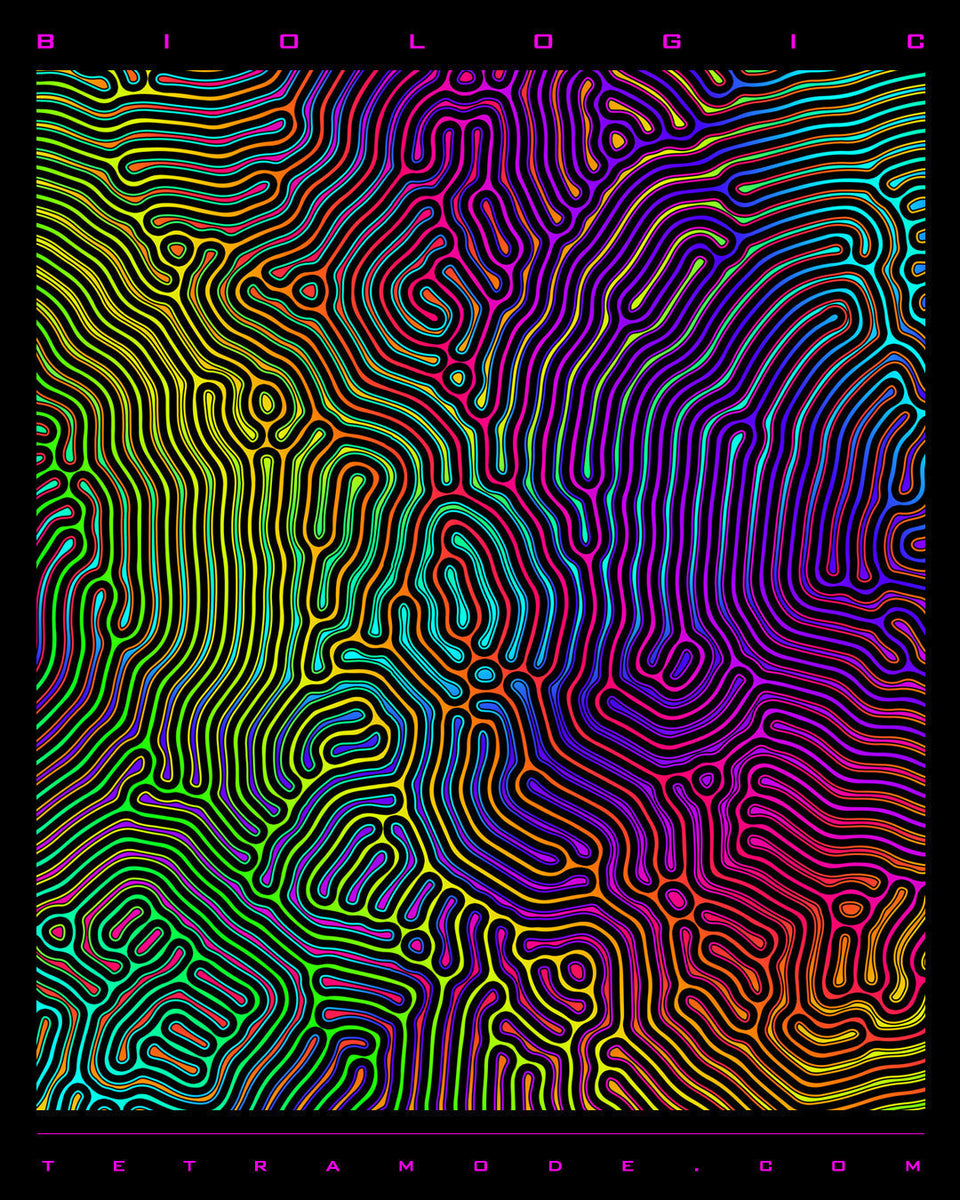 Bio Logic – Psychedelic Art Inspired by Nature & Cell Patterns