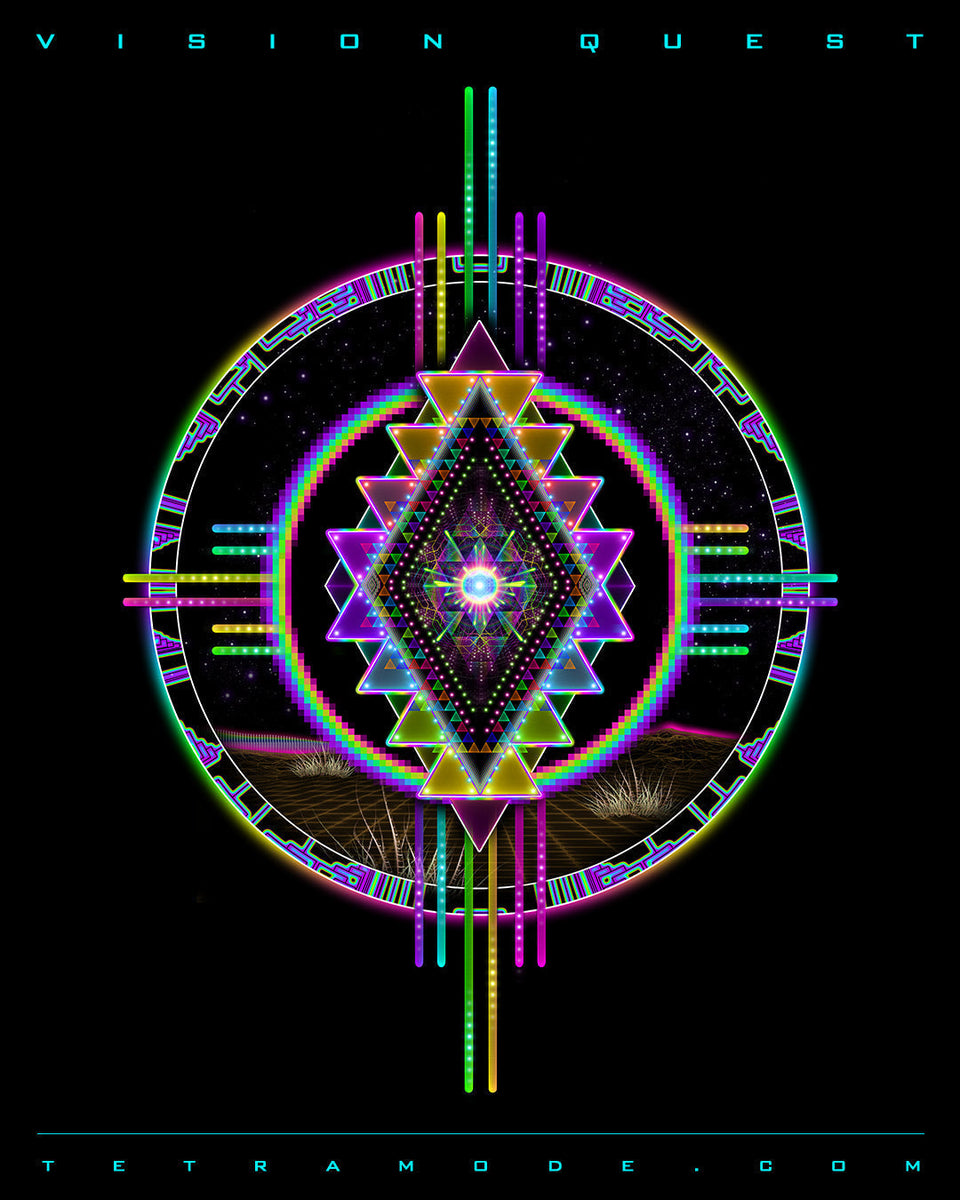 Vision Quest – Tribal Psychedelic Art of Ancient-Future Realms