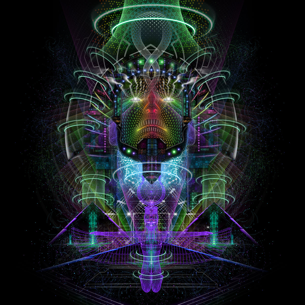 Breakthrough Psychedelic Art Collection by Samuel Farrand | Tetramode