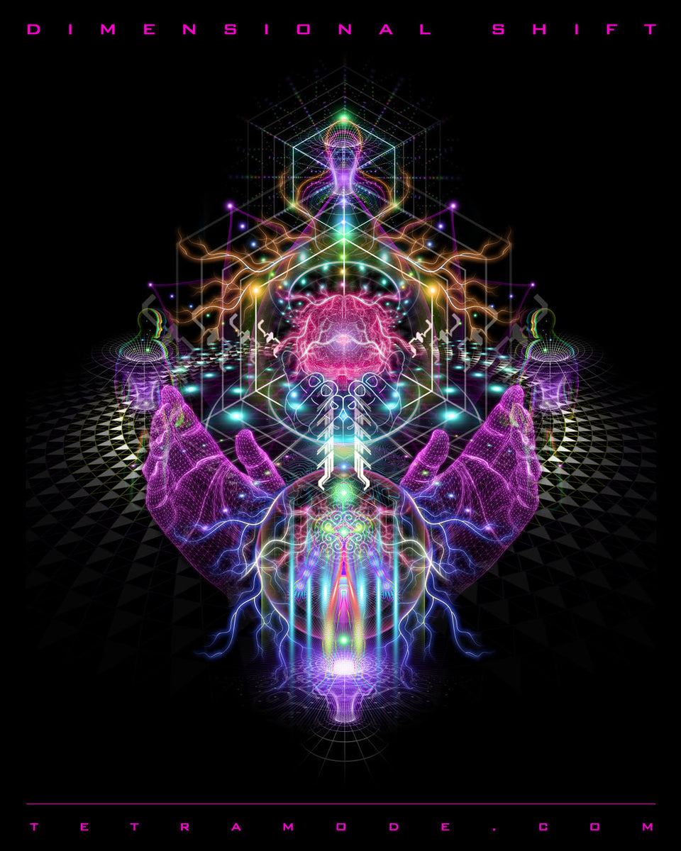 Visionary Art | Dimensional Shift – Tetramode® | Psy Styles