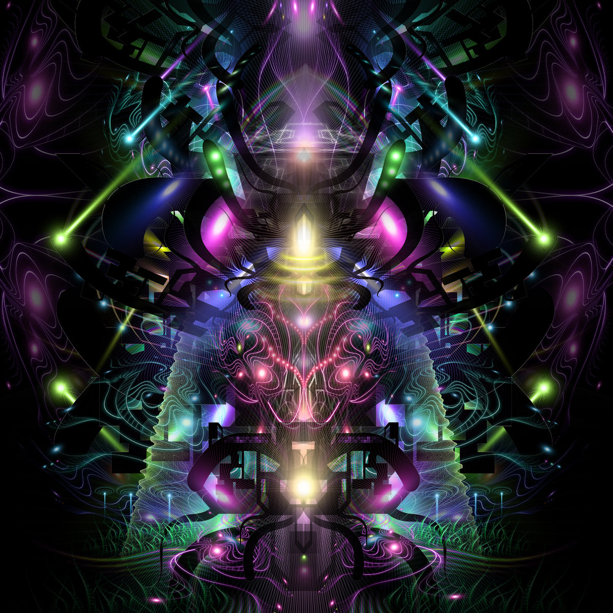 Symatrix - Visionary Art of Symetrical Geometry by Samuel Farrand