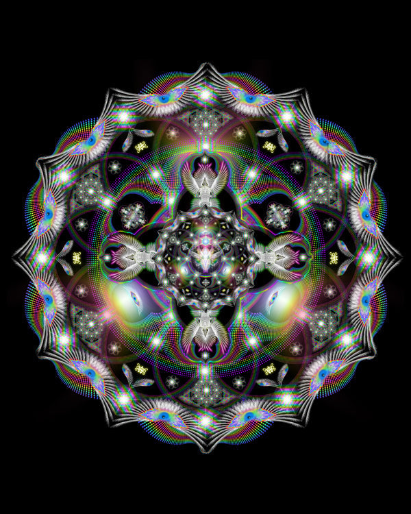 Requiem Psychedelic Art Collection by Samuel Farrand | Tetramode