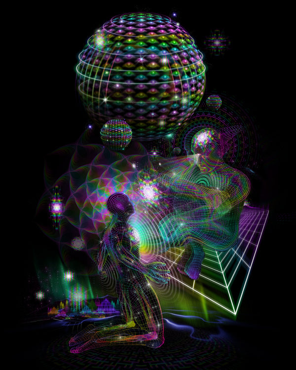 Revelation Psychedelic Art Collection by Samuel Farrand | Tetramode