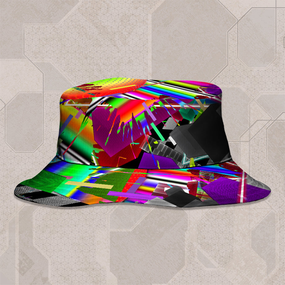 Flashback Psychedelic Bucket Hat | Tetramode
