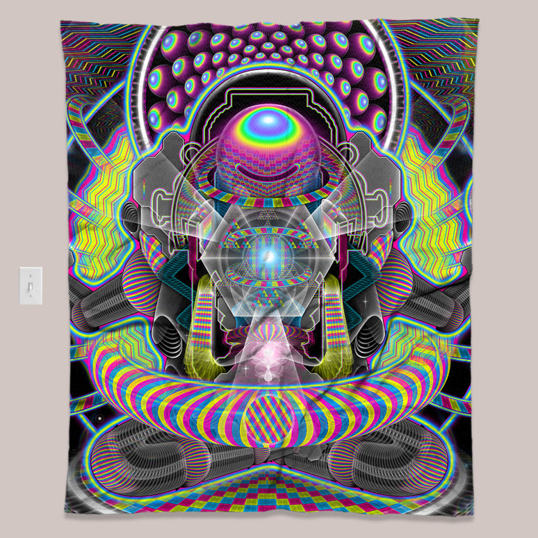 Psychedelic RGB Reactive Tapestry | Farrand | Tetramode – Tetramode ...